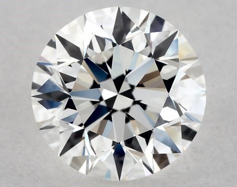 GIA 1.00 Carat H-VS1 Excellent Cut Round Diamond