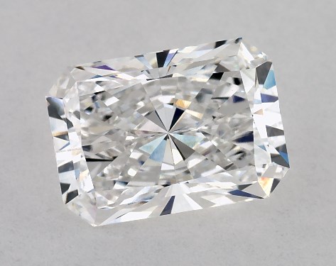 GIA 2.09 Carat E-VVS2 Ideal Cut Radiant Lab-Grown Diamond