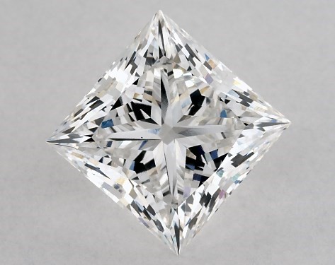 GIA Lab-Grown 1.58 Carat F-VS1 Princess Cut Diamond