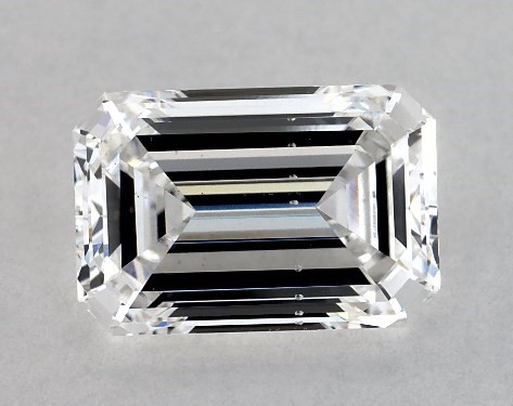 IGI Lab-Grown 2.00 Carat E-VS2 Emerald Cut Diamond