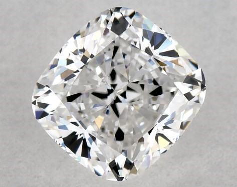 GIA 0.50 Carat E-VVS2 Ideal Cut Cushion Modified Diamond