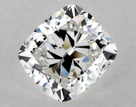 GIA 1.00 Carat F-VS2 Very Good Cut Cushion Modified Diamond