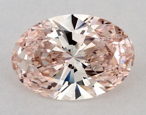IGI 2.69 Carat Fancy Intense Pink-VS1 Oval Cut Lab-Grown Diamond