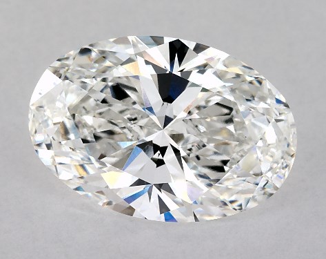 GIA 6.00 Carat F-VS1 Ideal Cut Oval Lab-Grown Diamond