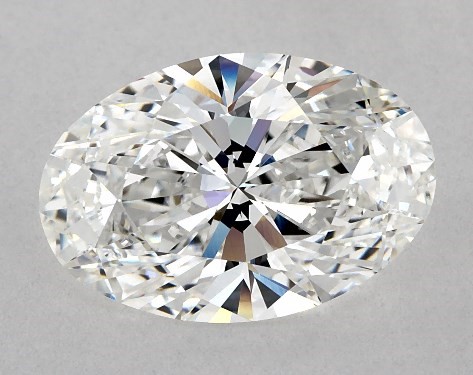 IGI Lab-Grown 4.11 Carat E-VVS2 Oval Cut Diamond
