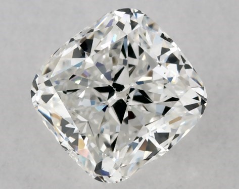 GIA 0.50 Carat F-VVS1 Ideal Cut Cushion Modified Diamond