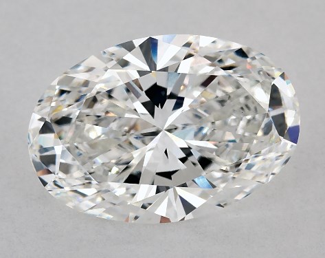 GIA 5.00 Carat E-VS1 Ideal Cut Oval Lab-Grown Diamond