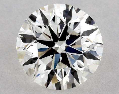 GIA 0.60 Carat I-VS2 Excellent Cut Round Diamond