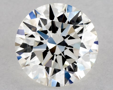 GIA 0.59 Carat I-VS1 Excellent Cut Round Diamond