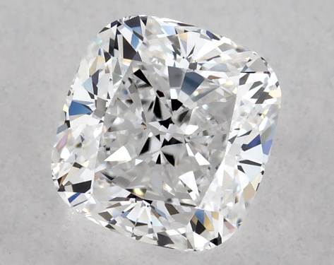 GIA 0.50 Carat D-VVS1 Ideal Cut Cushion Modified Diamond