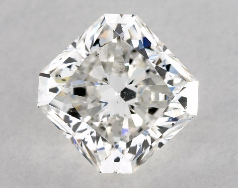 GIA 2.02 Carat F-SI1 Ideal Cut Square Radiant Diamond