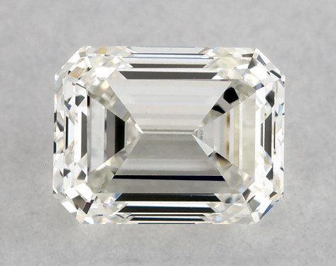 GIA 0.40 Carat I-VVS2 Very Good Cut Emerald Diamond