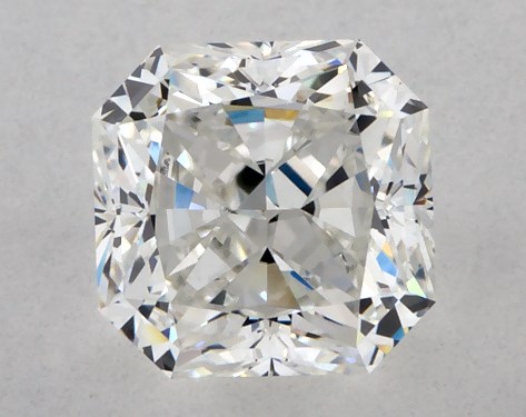 GIA 1.03 Carat G-VVS2 Ideal Cut Square Radiant Diamond