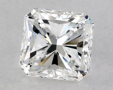 GIA 1.00 Carat E-VVS1 Very Good Cut Square Radiant Diamond