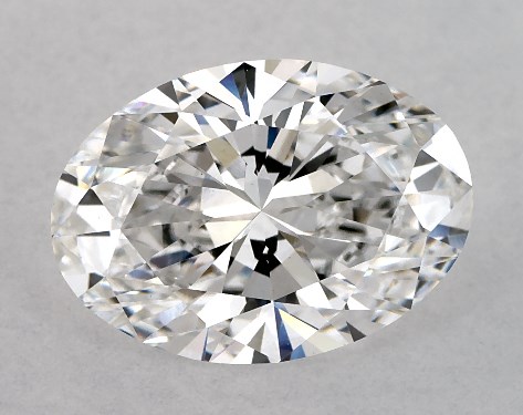GIA 2.59 Carat E-VS1 Ideal Cut Oval Lab-Grown Diamond