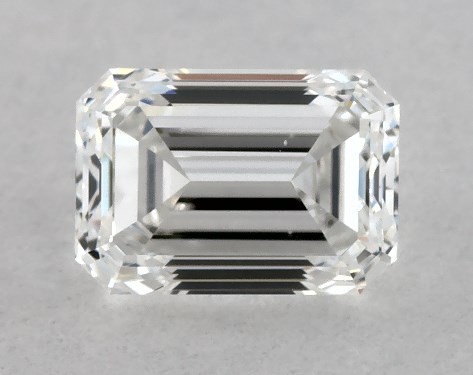 GIA 0.30 Carat F-VS2 Good Cut Emerald Diamond