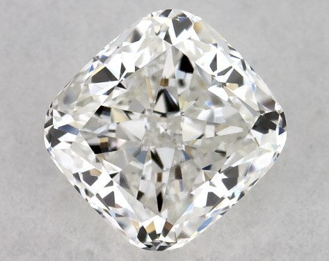 GIA 0.51 Carat F-VVS1 Ideal Cut Cushion Modified Diamond