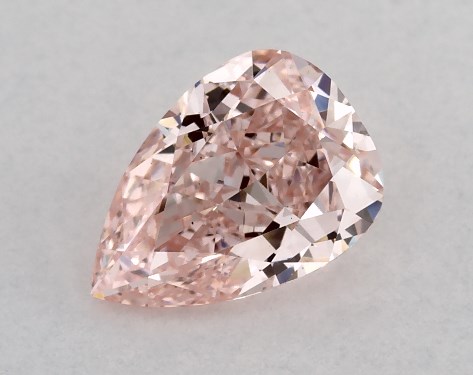 IGI 1.06 Carat Fancy Intense Pink-VS2 Pear Shaped Lab-Grown Diamond