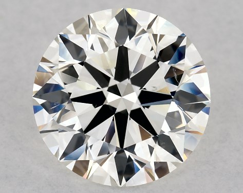 GIA 2.00 Carat J-SI1 Excellent Cut Round Diamond