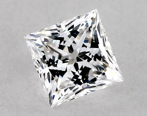 GIA 0.91 Carat D-IF Very Good Cut Princess Diamond