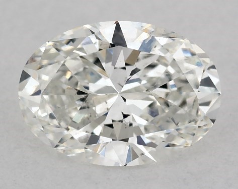 GIA 0.53 Carat F-SI2 Very Good Cut Oval Diamond