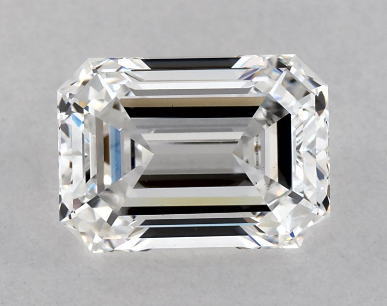 IGI 2.55 Carat D-VS1 Excellent Cut Emerald Lab-Grown Diamond