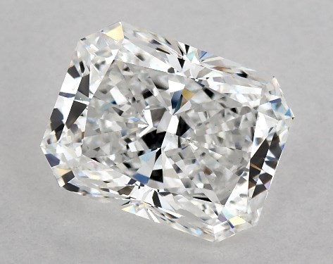 GIA 2.13 Carat E-VS1 Ideal Cut Radiant Lab-Grown Diamond