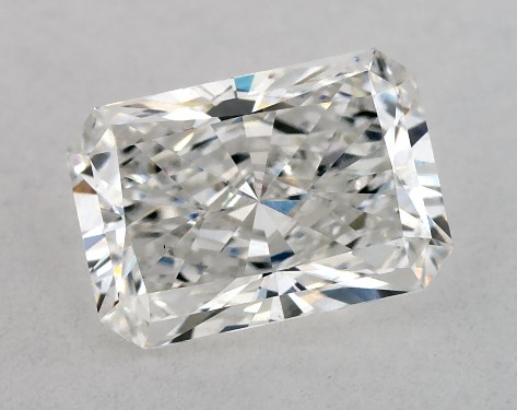 IGI 1.54 Carat D-VS1 Ideal Cut Radiant Lab-Grown Diamond