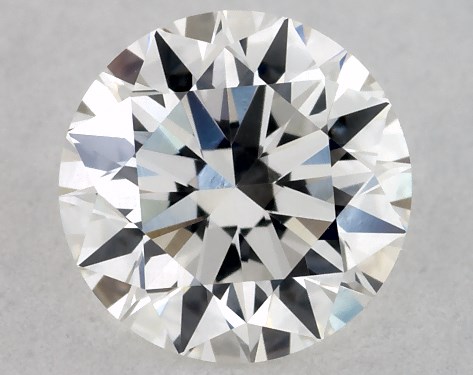GIA 0.53 Carat F-SI1 Excellent Cut Round Diamond