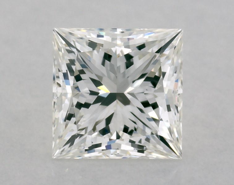 GIA 0.87 Carat H-VS2 Ideal Cut Princess Diamond