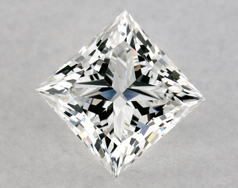 GIA 0.33 Carat E-VS1 Ideal Cut Princess Diamond