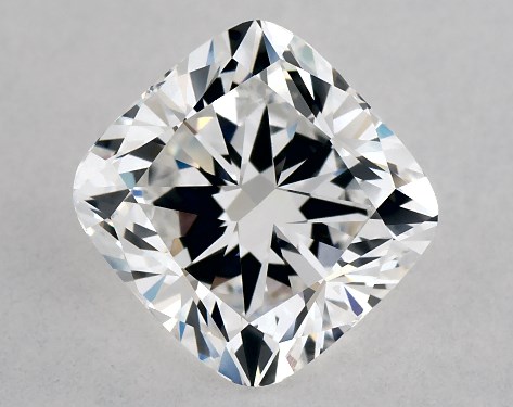 GIA 2.52 Carat D-VVS1 Ideal Cut Cushion Modified Diamond