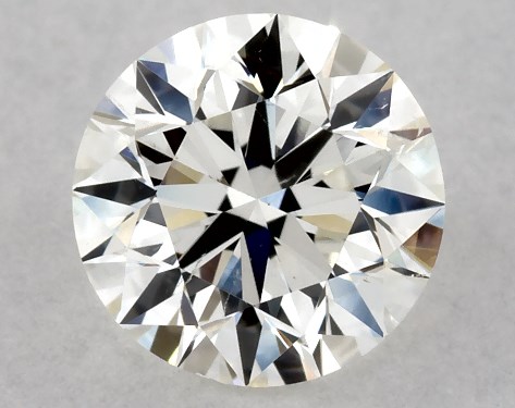 GIA 0.50 Carat J-SI1 Excellent Cut Round Diamond