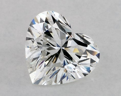 GCAL 1.58 Carat F-VS2 Very Good Cut Heart Lab-Grown Diamond