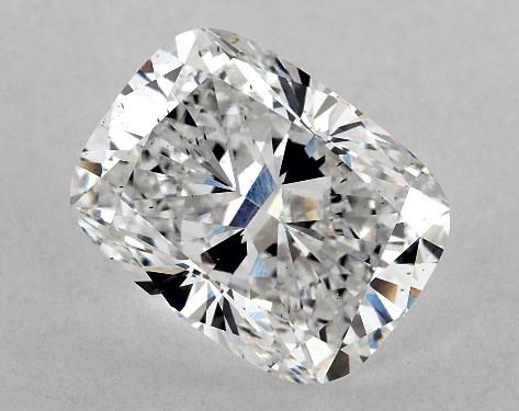 IGI 5.05 Carat E-SI1 Very Good Cut Cushion Lab-Grown Diamond