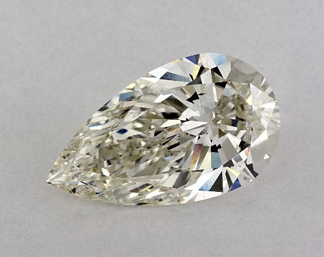 IGI 4.44 Carat I-VVS2 Ideal Cut Pear Lab-Grown Diamond
