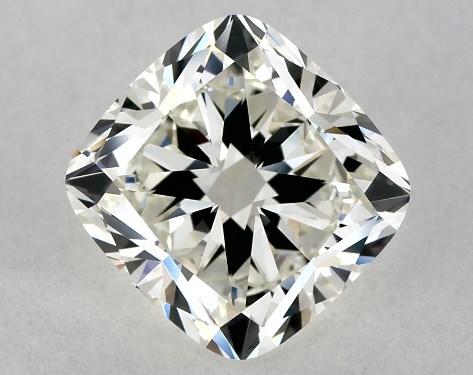 GIA 2.81 Carat K-VVS2 Ideal Cut Cushion Modified Diamond