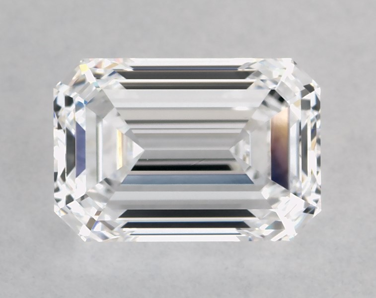 GIA 1.78 Carat D-FL Very Good Cut Emerald Diamond