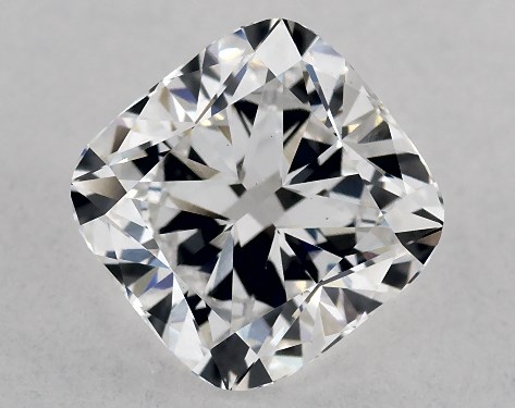 GIA 2.02 Carat D-VS1 Ideal Cut Cushion Modified Lab-Grown Diamond