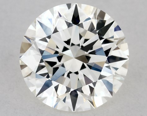 GIA 0.53 Carat J-VVS1 Excellent Cut Round Diamond
