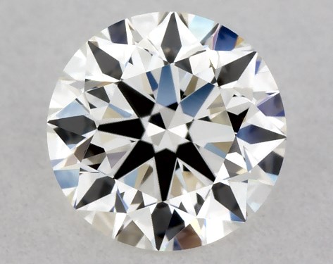 GIA 0.40 Carat H-VVS2 Excellent Cut Round Diamond