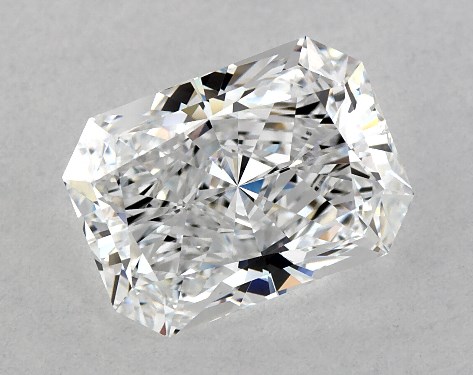 IGI 2.02 Carat D-IF Ideal Cut Radiant Lab-Grown Diamond