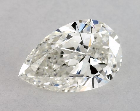 GIA 0.50 Carat I-SI1 Very Good Cut Pear Diamond