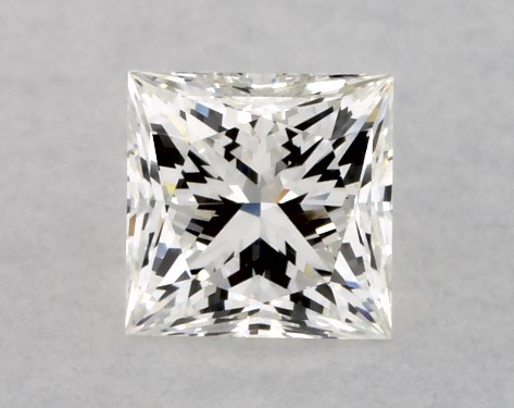 GIA 0.74 Carat H-VVS1 Astor Cut Princess Diamond