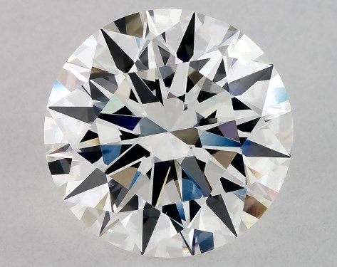 GIA 3.06 Carat E-VS1 Excellent Cut Round Lab-Grown Diamond