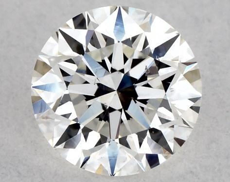 GIA 0.53 Carat G-SI1 Excellent Cut Round Diamond