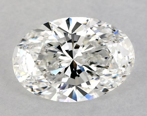 IGI 4.07 Carat D-VVS2 Excellent Cut Oval Lab-Grown Diamond
