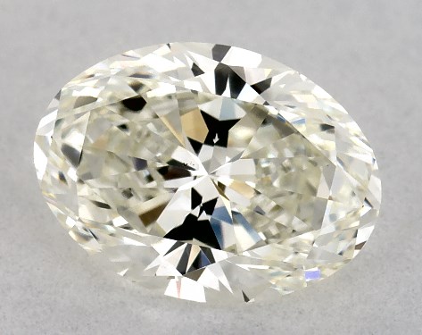 GIA 0.76 Carat K-VS1 Very Good Cut Oval Diamond