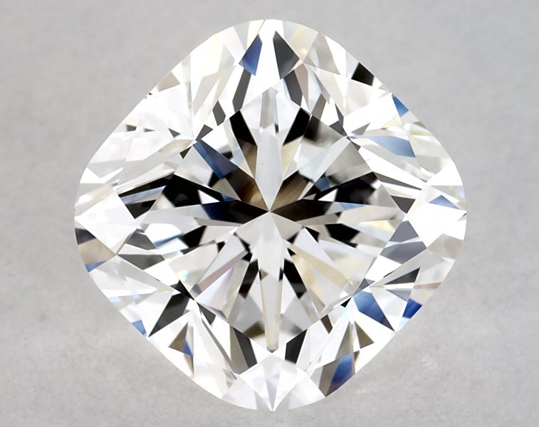 GIA 2.53 Carat E-VVS2 Ideal Cut Cushion Modified Lab-Grown Diamond