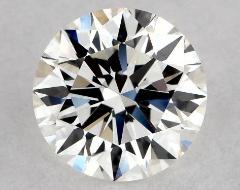 GIA 0.53 Carat J-VVS2 Excellent Cut Round Diamond
